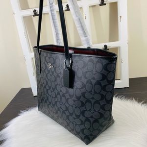 Coach | Bags | Coach Signature Open City Tote | Poshmark